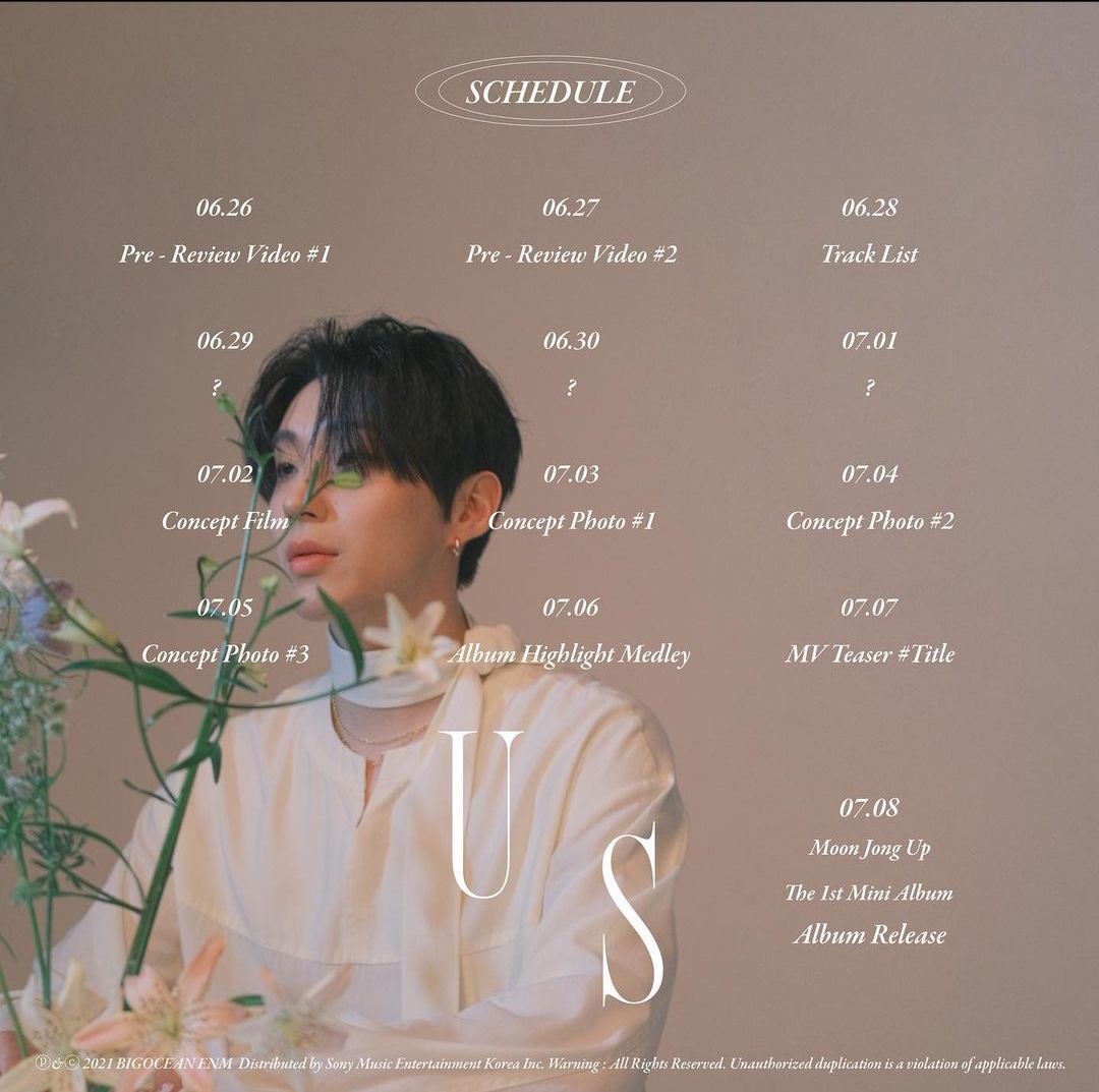 Moon Jongup To Make A Comeback With First Mini Album Namaste Hallyu